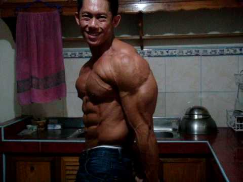 Mandy - Side tricep pose - YouTube