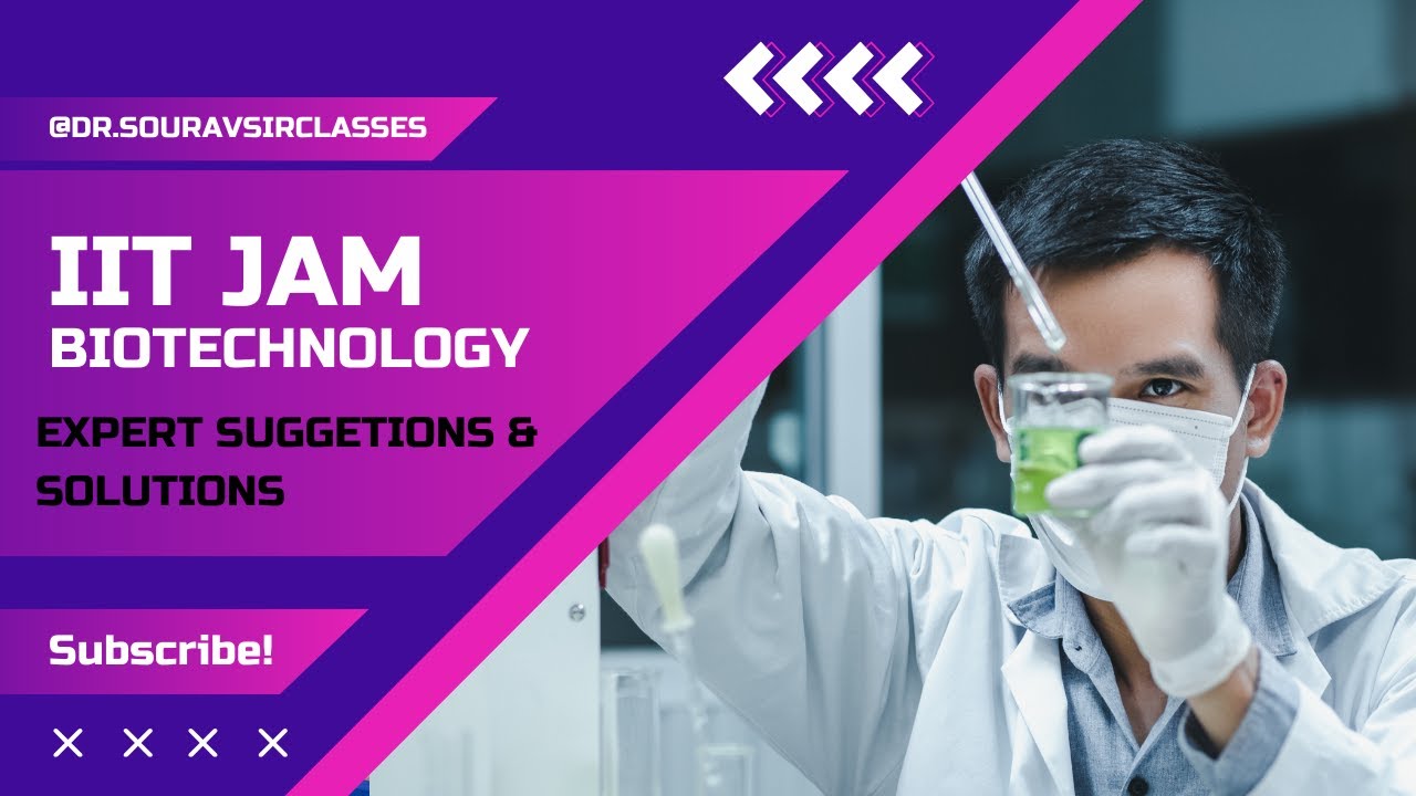 Unlock Your IIT JAM Biotechnology Potential | Topic-Wise Insights - YouTube