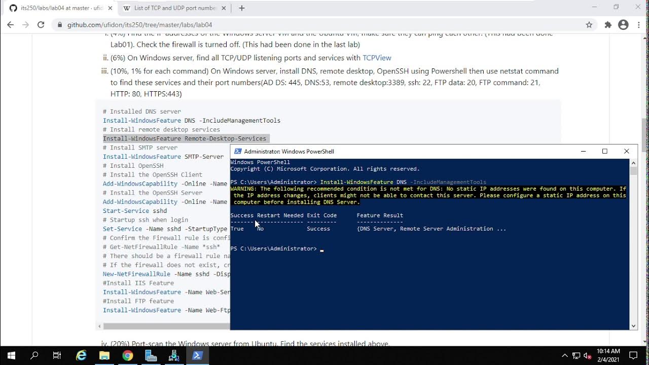 Lab04 Network Reconnainssance - YouTube