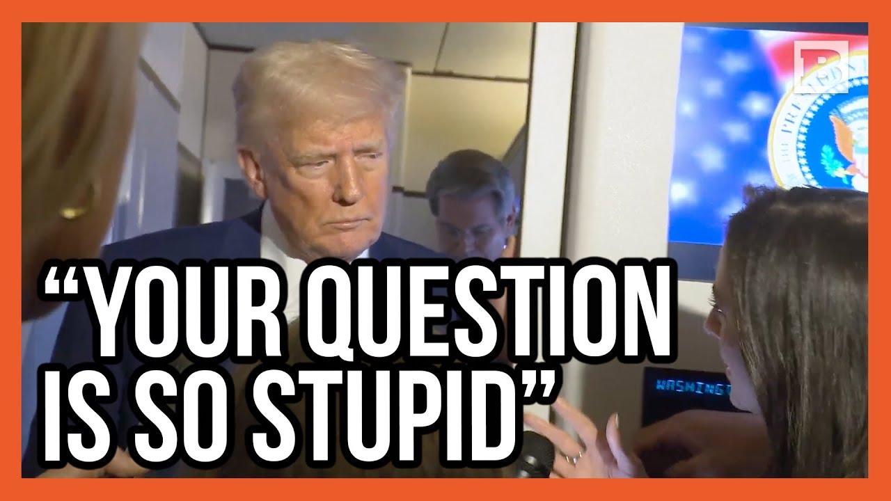 President Trump to Bloomberg Reporter: "I Think Your Question is So ...