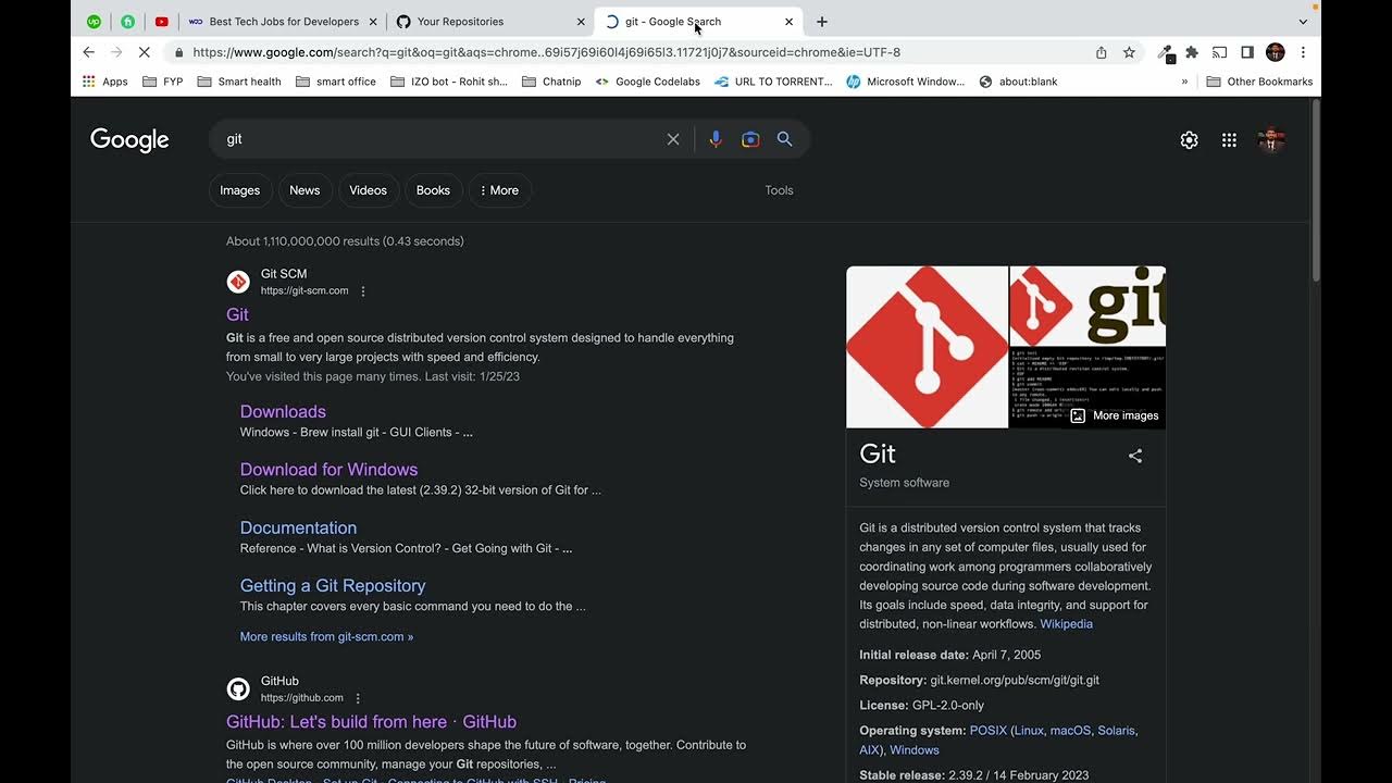 1. Getting started git and github - what is a git repository and why it ...