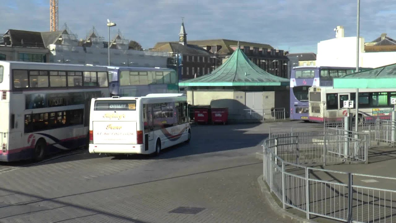 TRURO BUS STATION OCT 2015 - YouTube