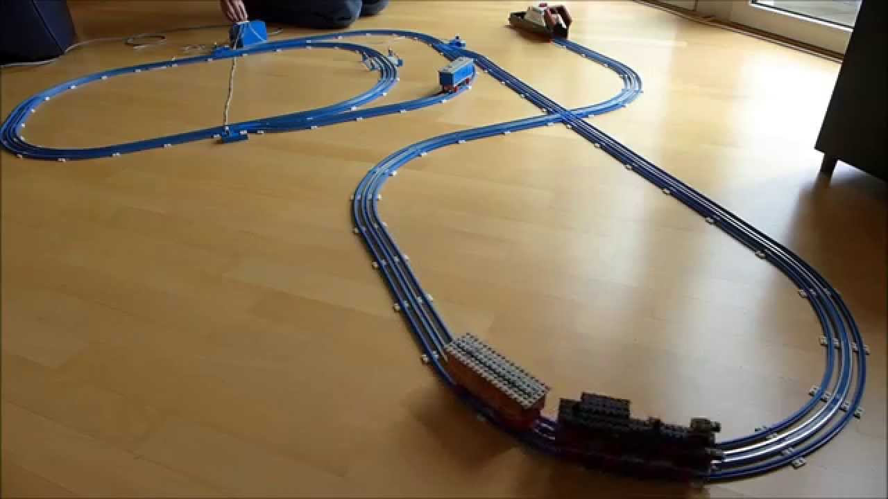 12V Lego-Eisenbahn aus dem Jahr 1970 - Demonstaration - YouTube
