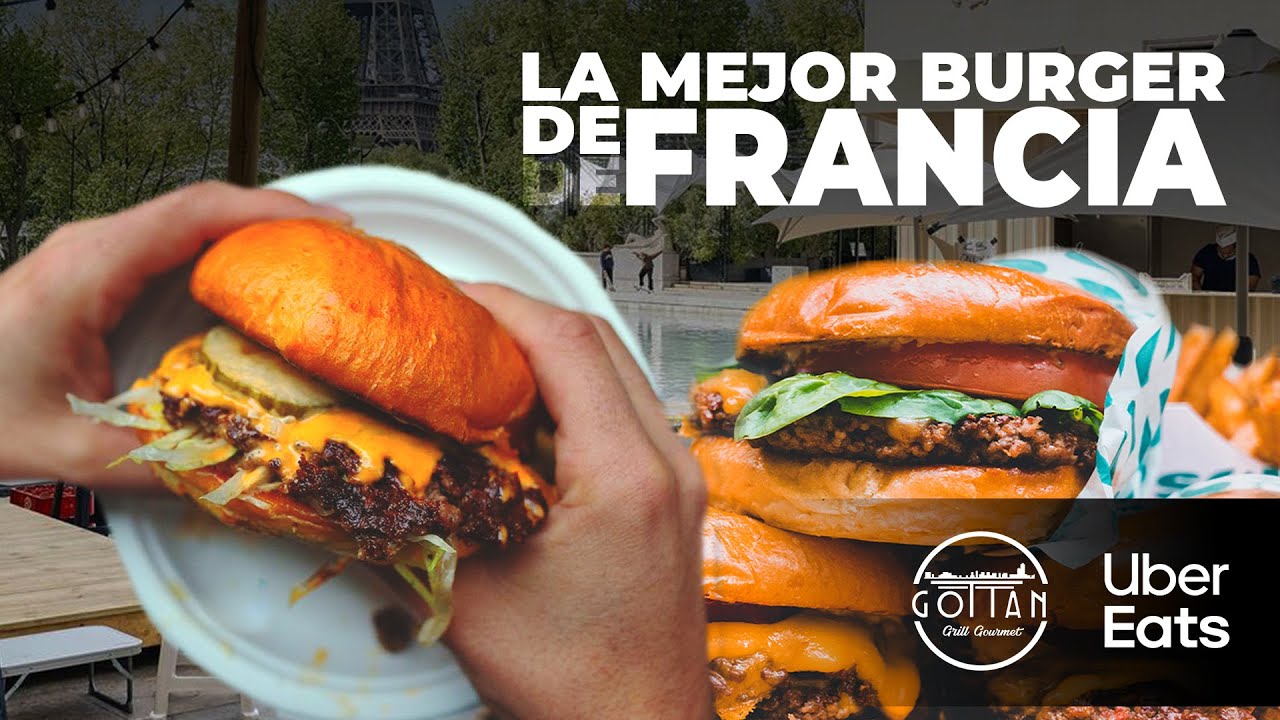 Probamos LA MEJOR HAMBURGUESA DE FRANCIA// we find THE BEST BURGER OF ...