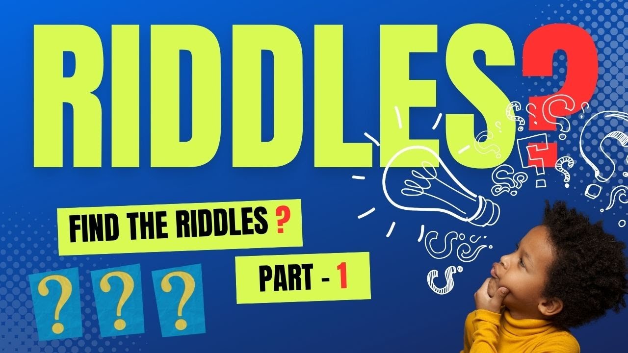 Find the Riddles? Part 1 | Riddle Game | @Use brain | Play with your ...
