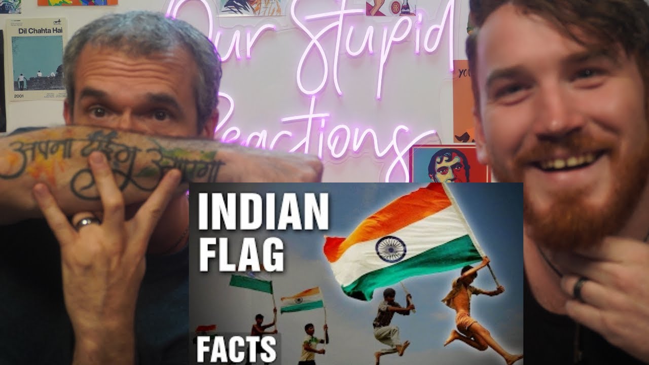 The True History Behind The Indian Flag REACTION!! - YouTube