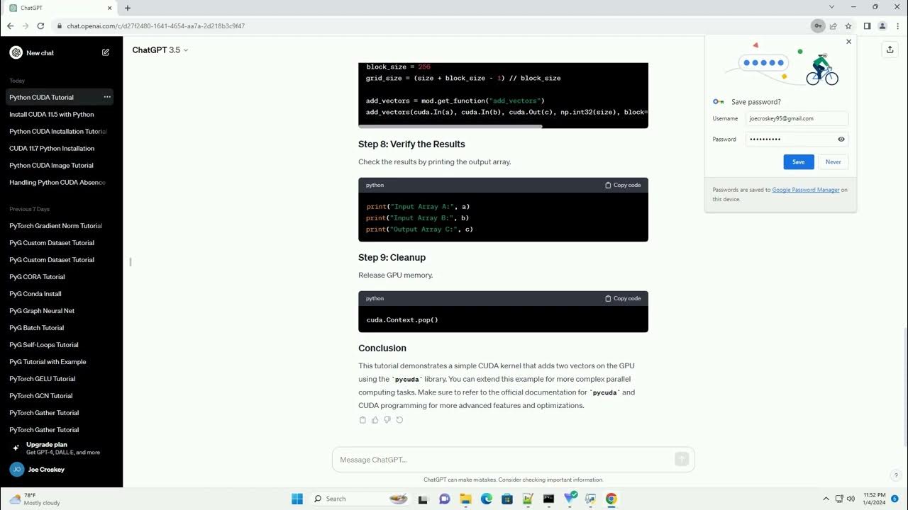 python cuda import - YouTube