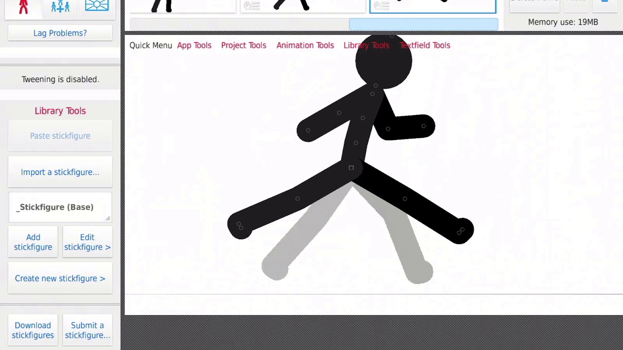 How to animate a run in sticknodes - YouTube