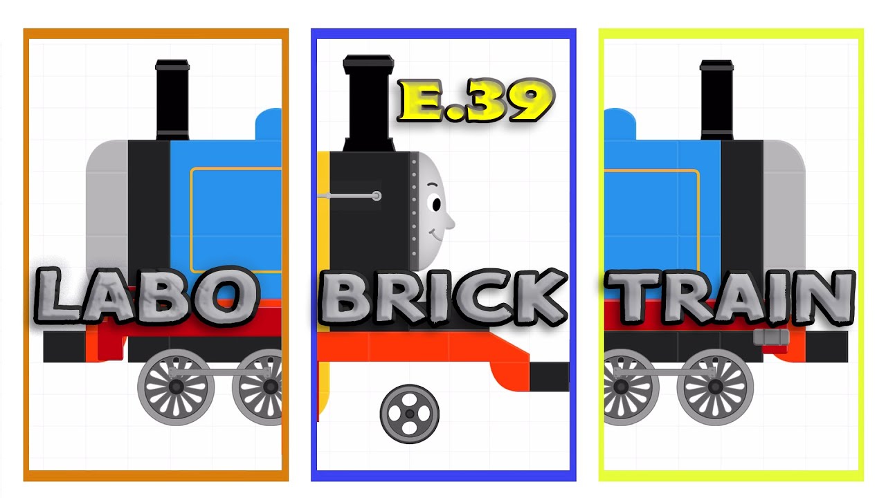 P. 39 Can You Guess, Who This Is? Labo Brick Train Build Game, Thomas ...
