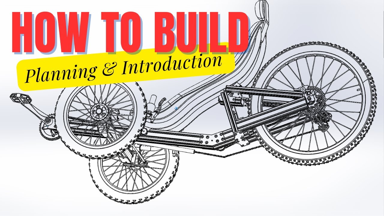How to build a no weld recumbent trike. Planning, introduction and off ...