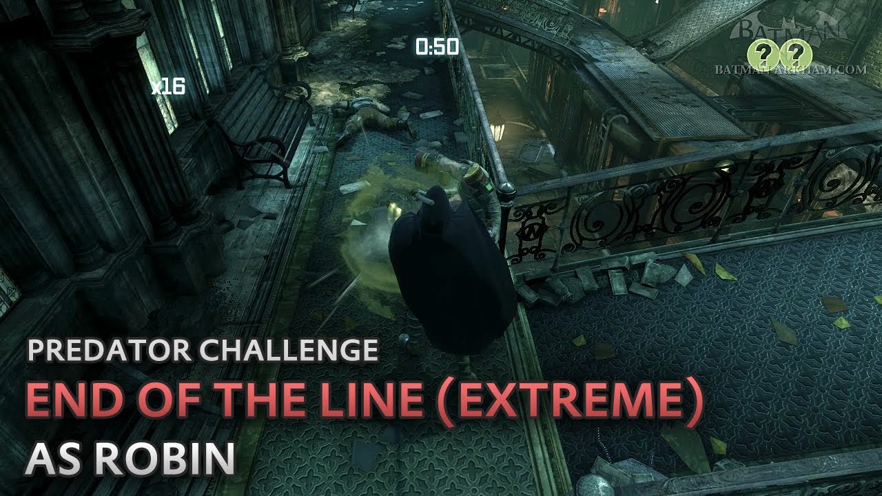 Batman: Arkham City - End of the Line (Extreme) [as Robin] - Predator ...