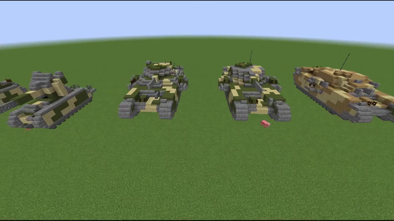 Minecraft: [WH40K] Imperial Guard's Vehicles and Fortifications - YouTube