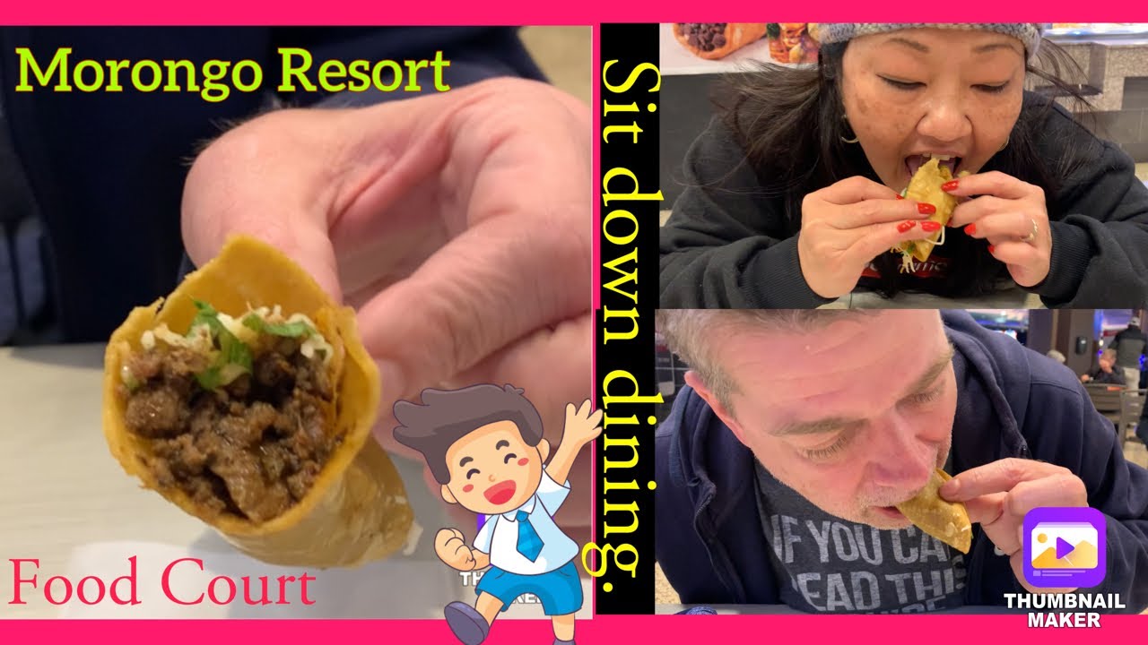 Morongo Casino | Food Court | Fiesta Taco Trio | Sit Down Dining - YouTube