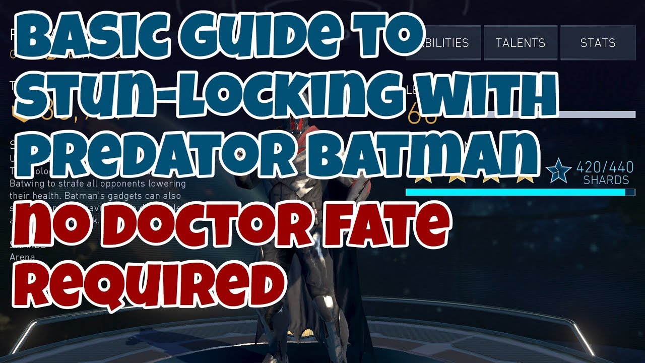 Injustice 2 Mobile | Stun Locking Guide with Predator Batman | Heroic ...
