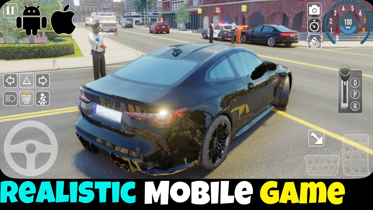 Realistic Car Game For Mobile | Full Gameplay - YouTube