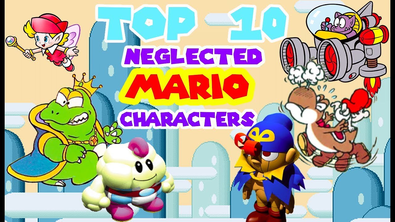 Top 10 Greatest Neglected Mario Characters - YouTube