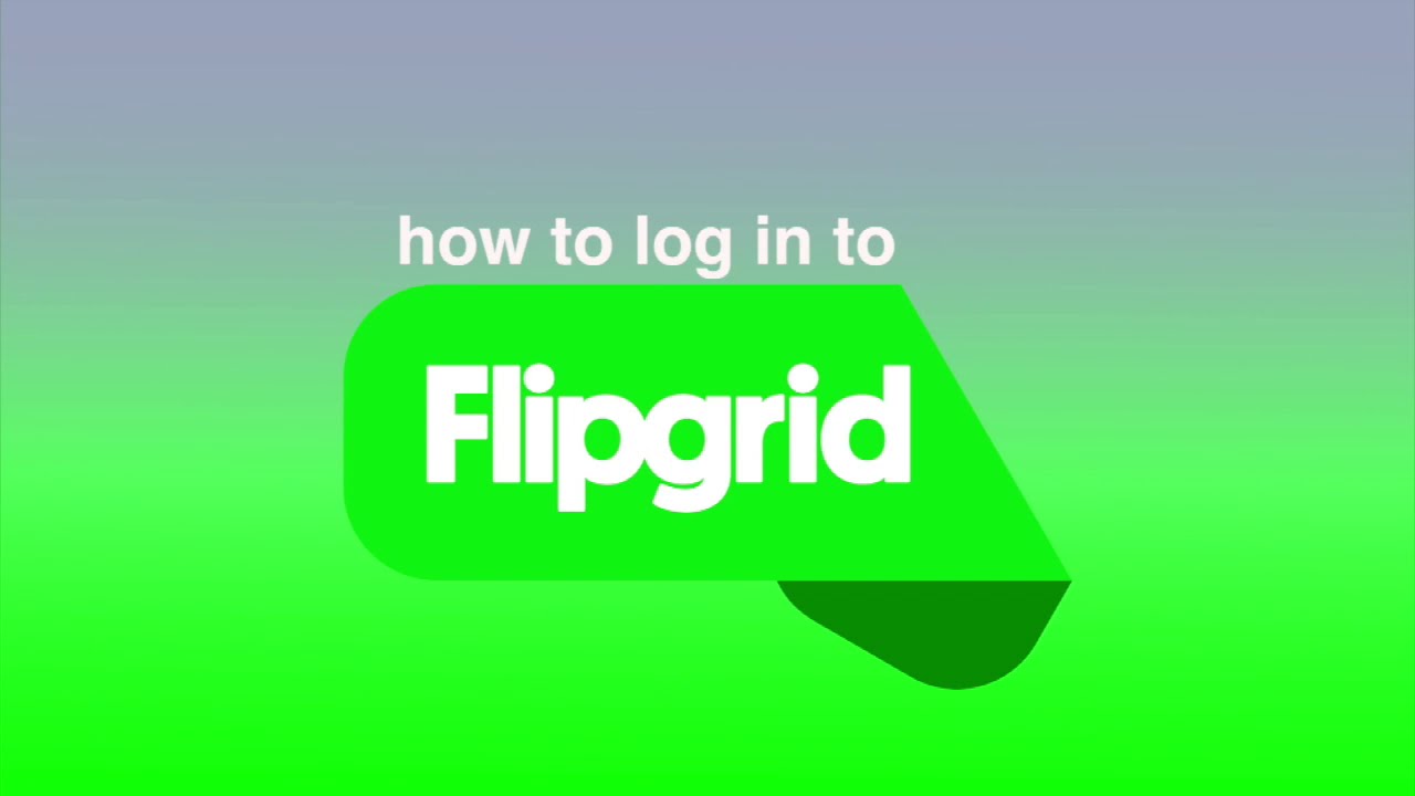 Flipgrid Login - YouTube