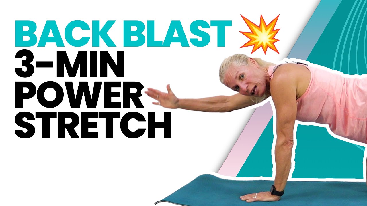 💥 Ultimate Back Blast: 3-Min Power Stretch with Coach Kim! 💪 - YouTube