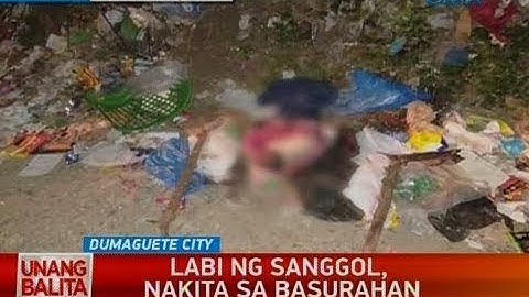 BP Sanggol nakita sa loob ng basurahan sa Digos City