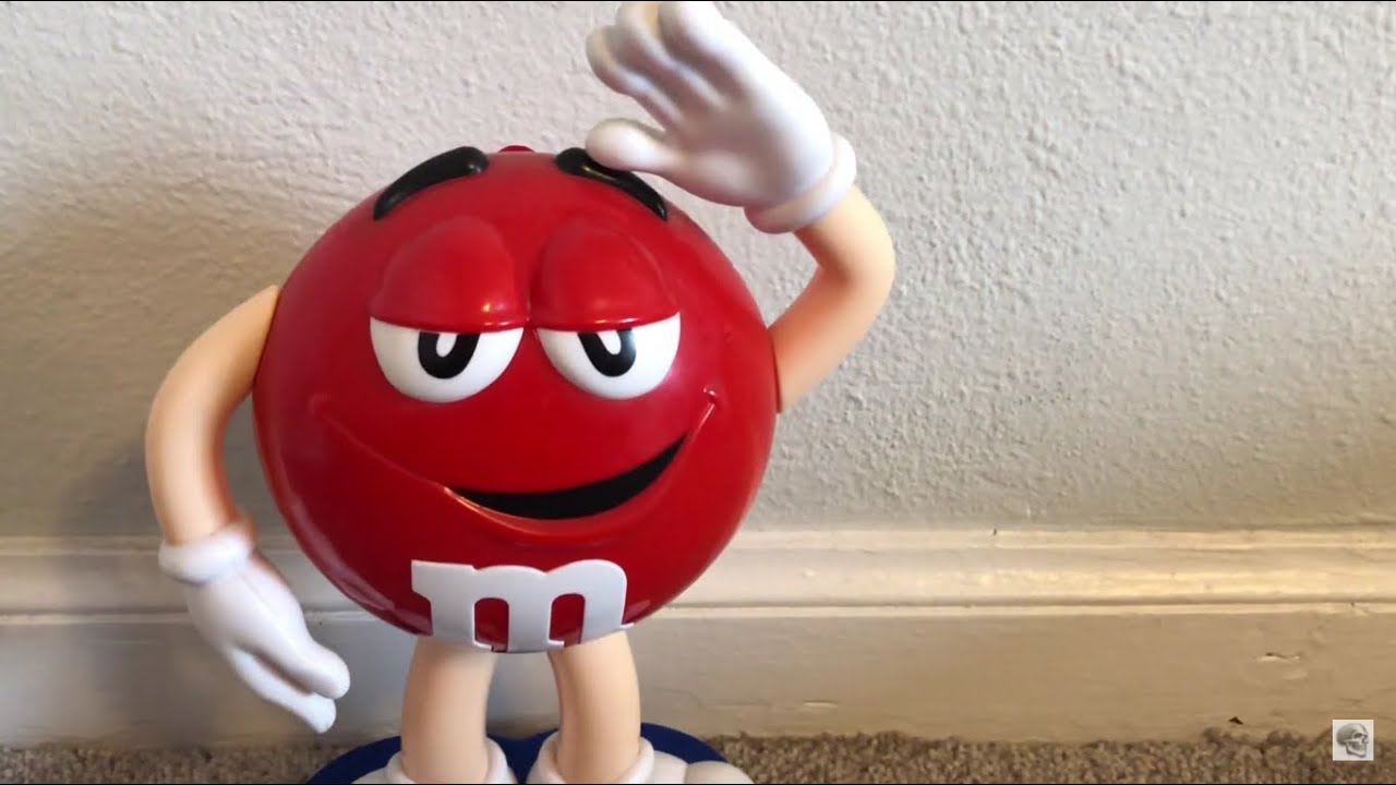 Red M&M’s Dispenser - YouTube
