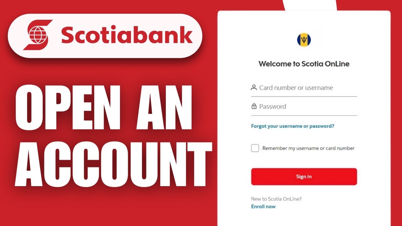 How To Open An Account On Scotiabank | Tutorial 2O25 - YouTube