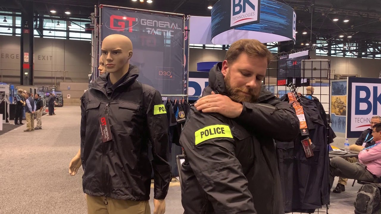 General Tactic Undercover jacket at IACP 2019 - YouTube