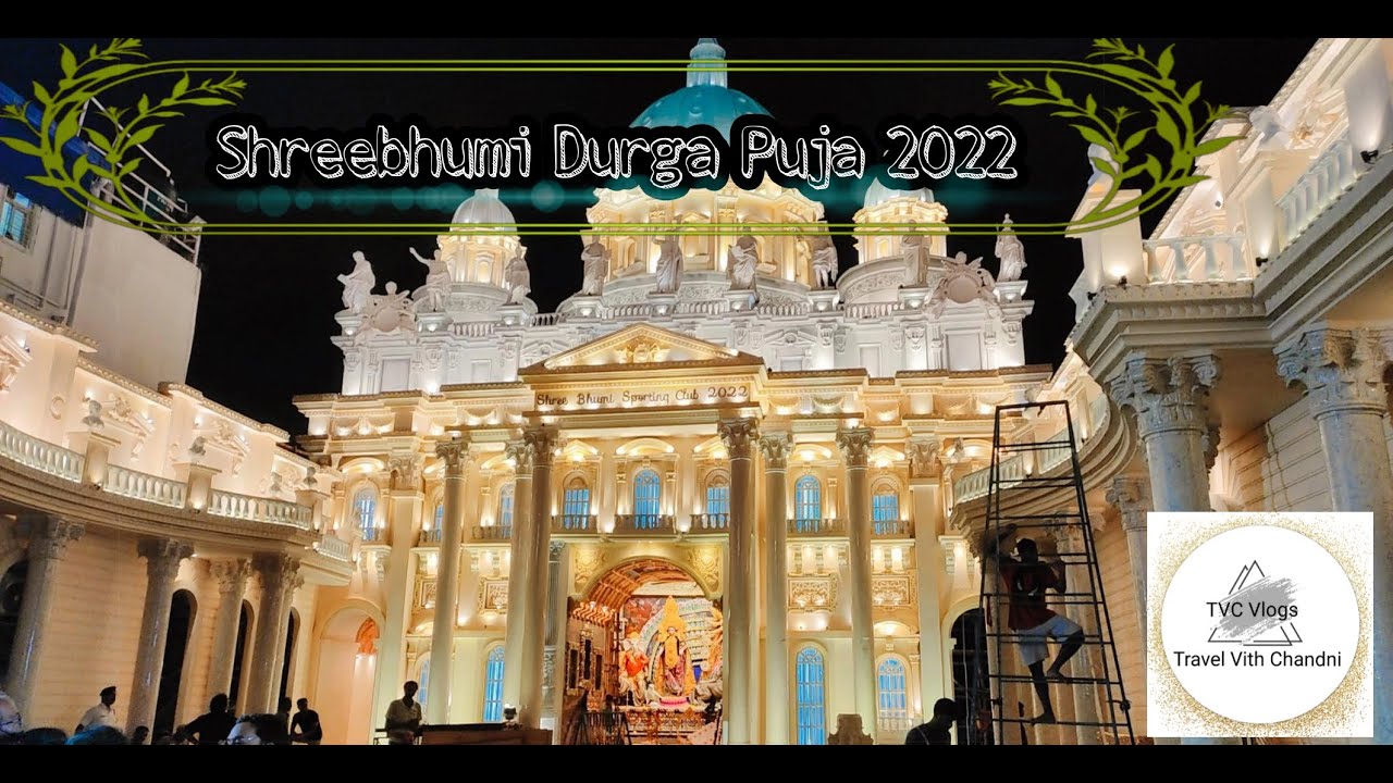 Shreebhumi Sporting Club Durga Puja 2022 | My First Vlog | Durga puja ...