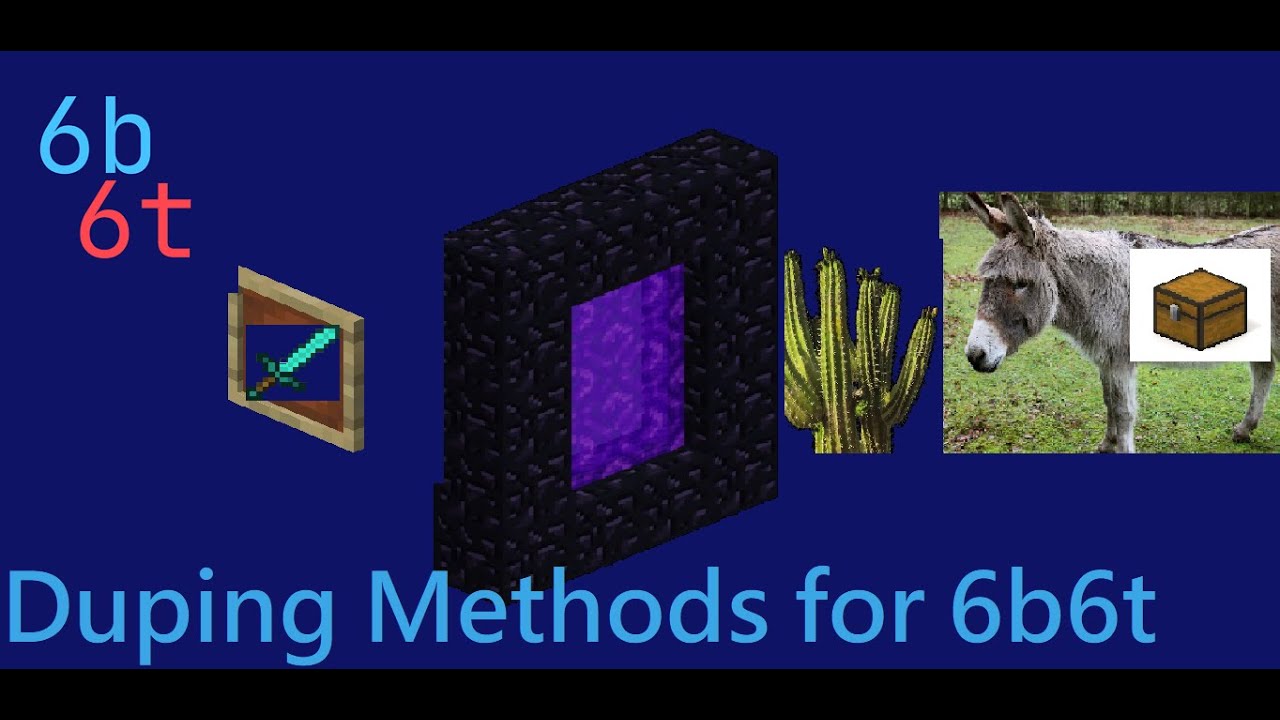 Duping Methods For 6b6t - YouTube