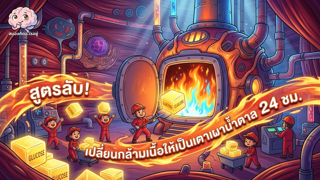 วิธีลดน้ำตาลสะสม (HbA1c) ฉบับเร่งด่วน! เปลี่ยนเซลล์กล้ามเนื้อให้เป็นเตา ...