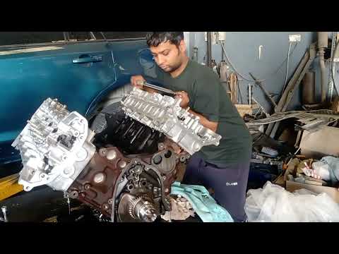 1vd engine rebuild step by step Land cruiser diesel