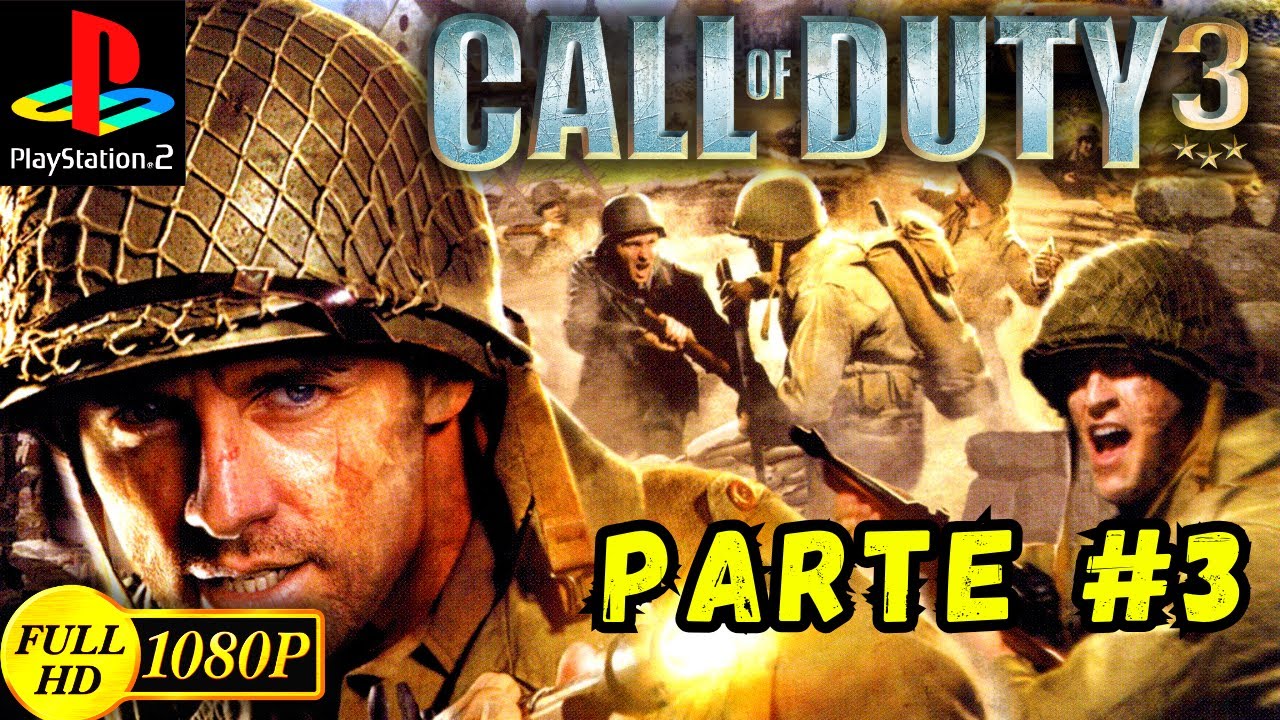 Call of Duty 3 PS2 | Gameplay PARTE 3 Sem Comentário - Night Drop(Cair da Noite) Terceiro ...