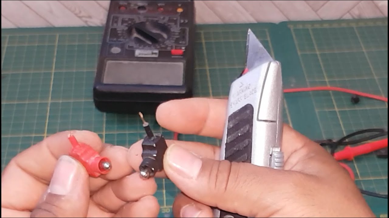 How To Repair Broken Multimeter Probe //Repair Multimeter Wire - YouTube