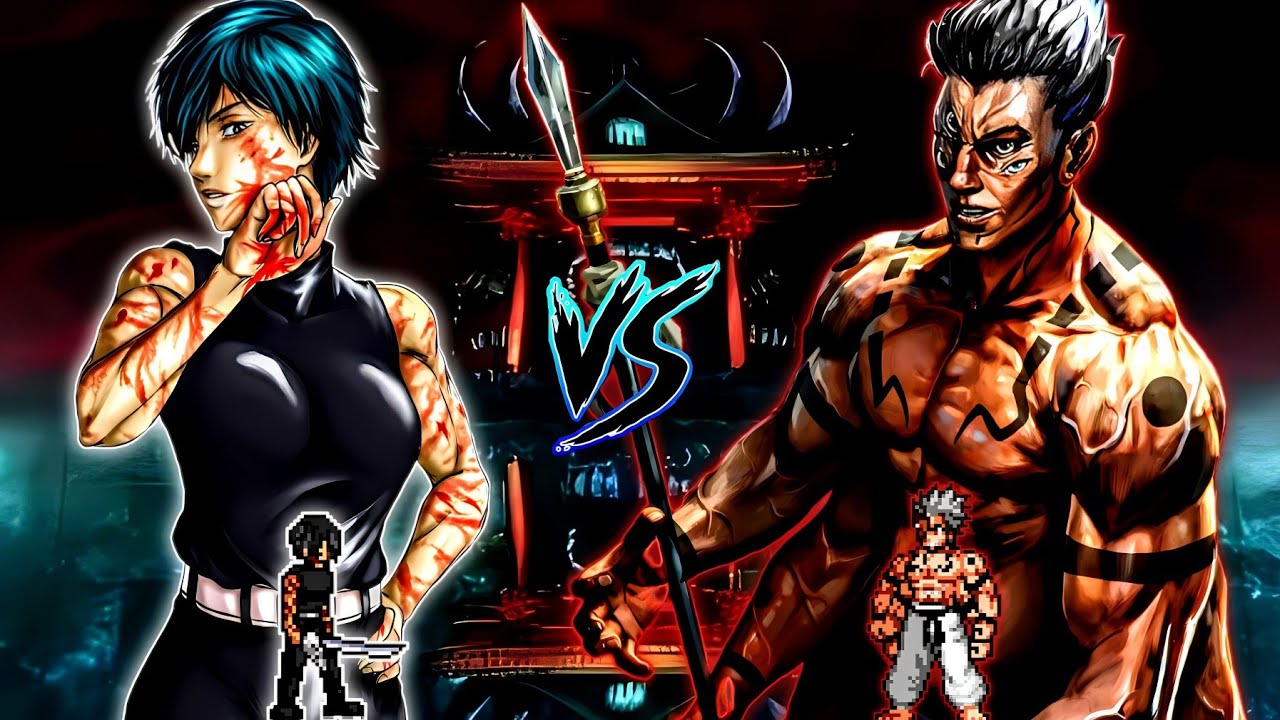 Maki Final Form V2 RN OP (New) VS Manga Sukuna V2 OP 10 Shadows in Jump ...