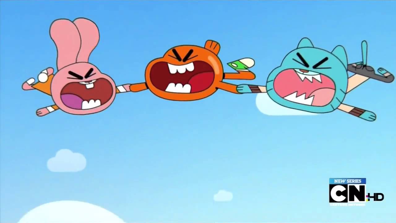 Diaper parachute (The Amazing World of Gumball) - YouTube