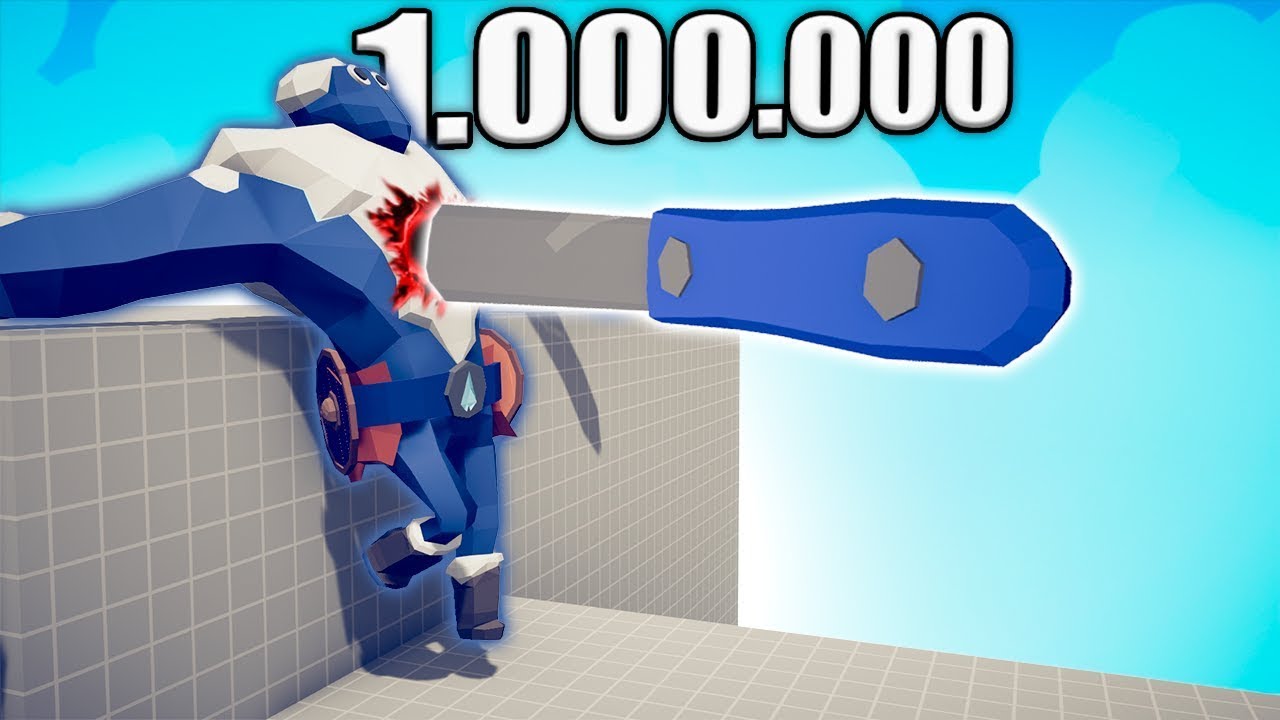 1.000.000 DAMAGE JESTER vs UNITS - TABS | Totally Accurate Battle ...