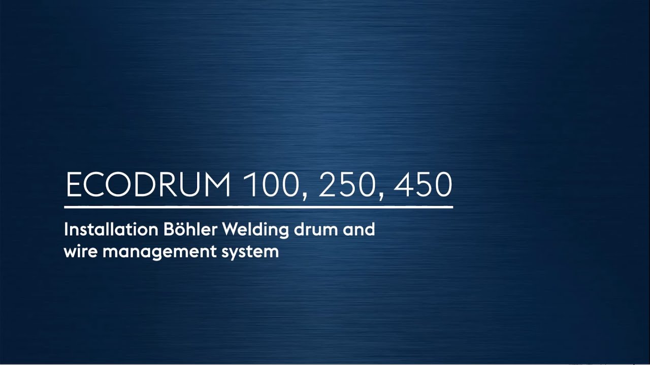ECOdrum 100, 250, 450 (EN) - YouTube
