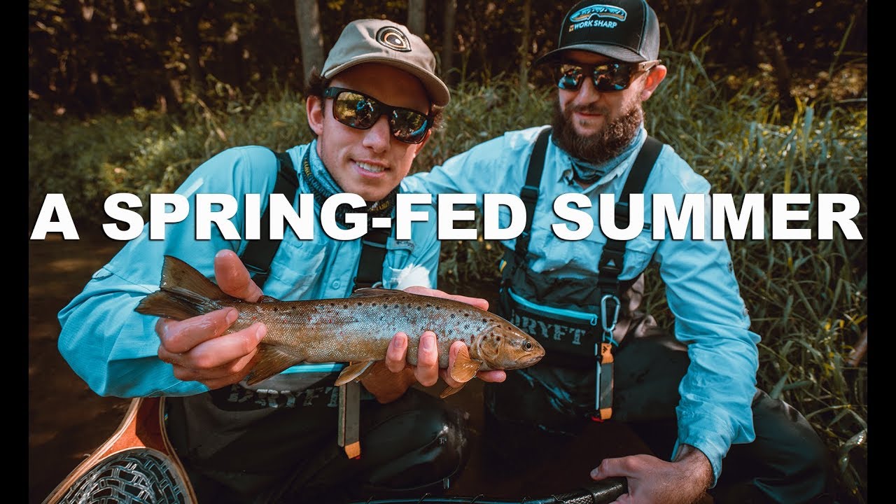 A Spring-Fed Summer: Trout Fishing the Driftless Area - YouTube