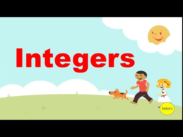 Integer Examples In Real Life