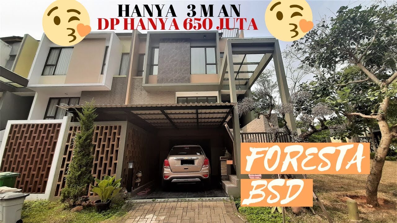 JUAL RUMAH di FORESTA BSD CITY - FULL FURNISHED - YouTube