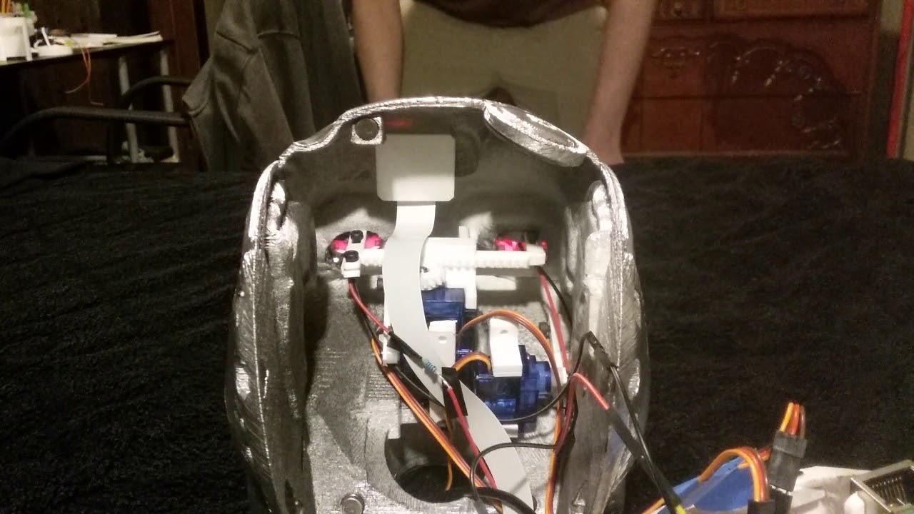 working t800 eye mechanism - YouTube
