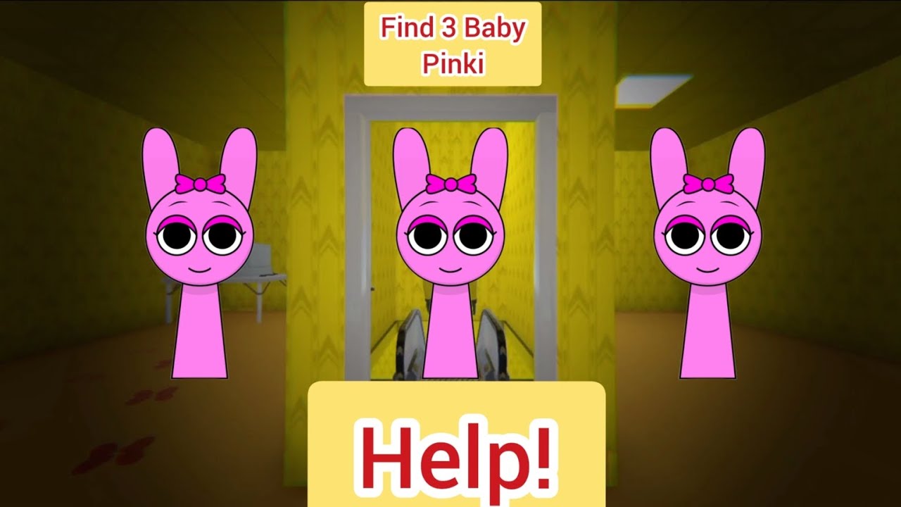Help Sprunki Pinki Save 3 Baby Pinki | Incredibox Sprunki Gmod - YouTube