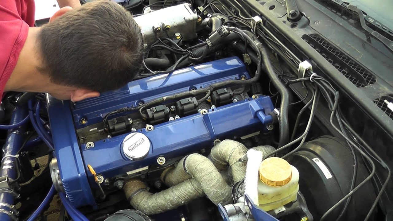 CA18DET first start after rebuild - YouTube