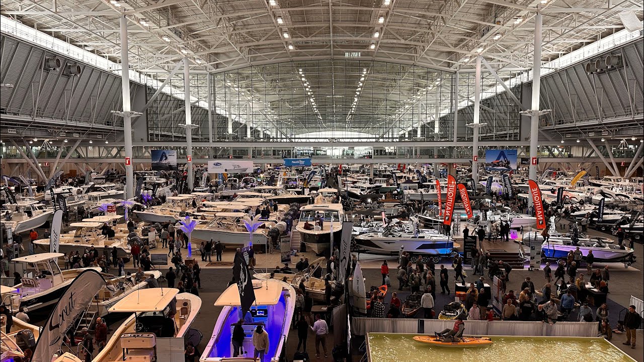 New England Boat Show 2023 Boston MA- D Tour 268 2/18/23 - YouTube