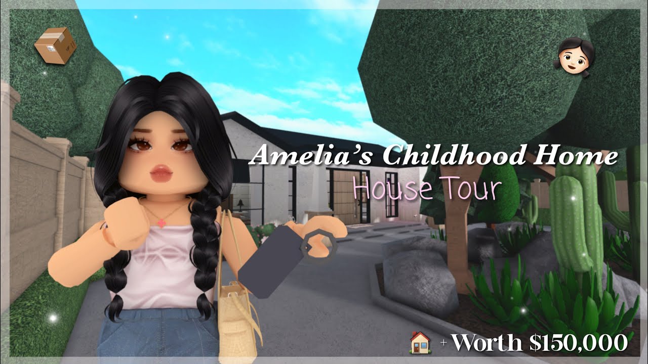 Amelias Childhood Home House Tour!|Bloxburg Roblox Family Roleplay|w ...
