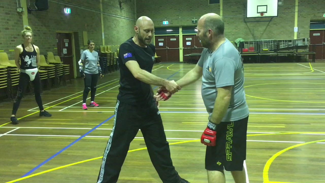 Urban Kombat Krav Maga Technique Review P4: cross arm grab and strike ...