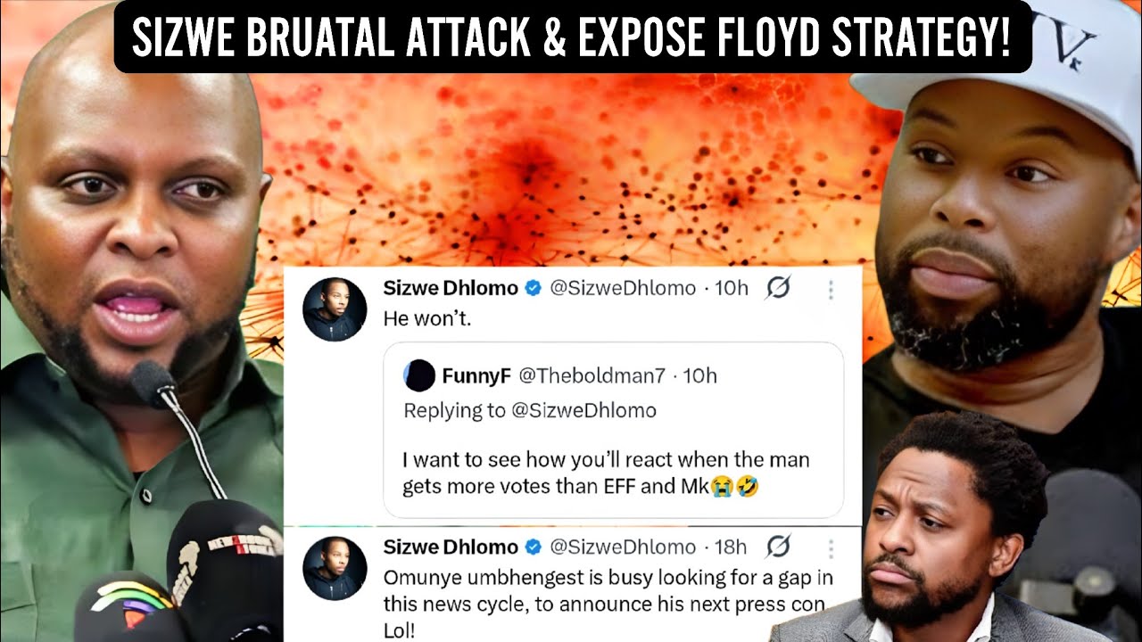 SIZWE DLOMO ATTACKS AGAIN & EXPOSE FLOYD SHIVAMBU HUNGRY FOR ATTENTION! - YouTube