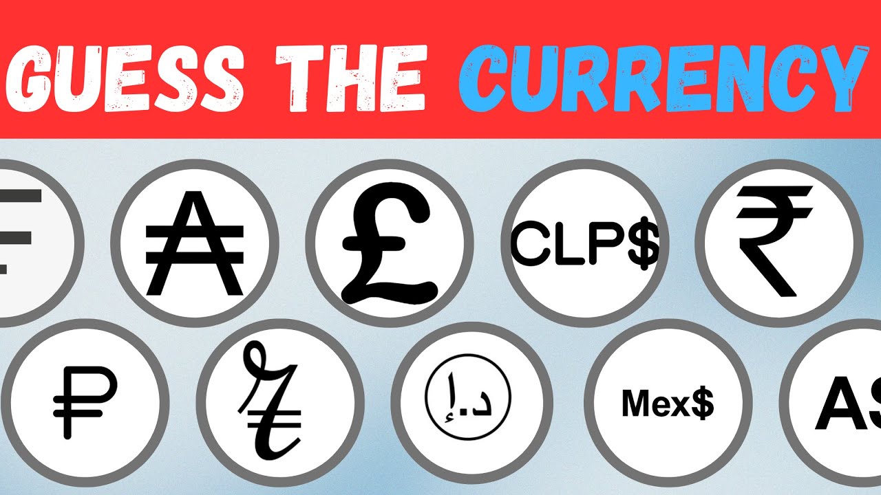 Guess The Currency by their Symbol Quiz | World Currency quiz 💵💵 |#quiz ...