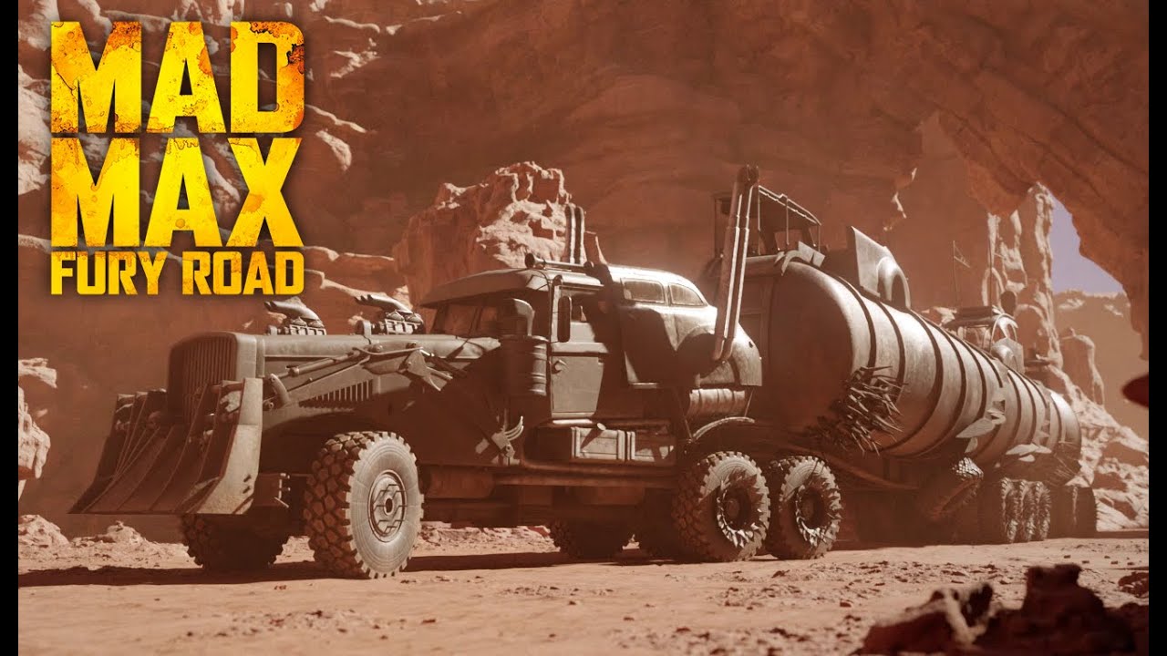 WAR RIG Canyon Render ( Mad Max : Fury Road) - YouTube