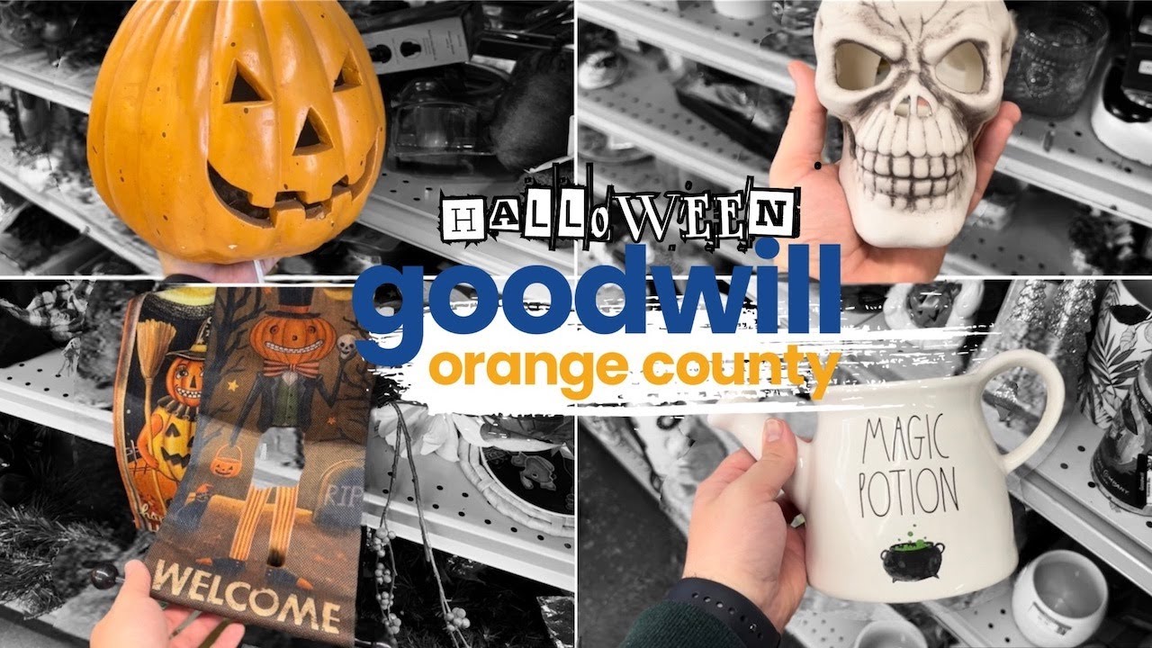 SPOOKTACULAR HALLOWEEN THRIFT FINDS GOODWILL THRIFT WITH ME # ...