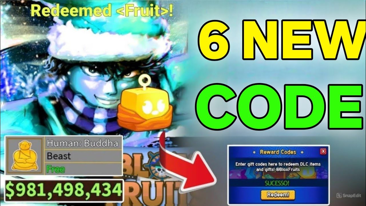 Blox fruits box codes